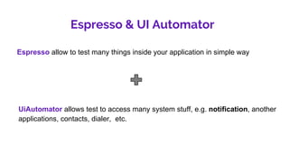 Overview the Challenges and Limitations of Android App Automation with ...