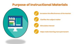 Overview & Theories of Instructional Materials.pptx