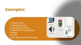 Overview & Theories of Instructional Materials.pptx