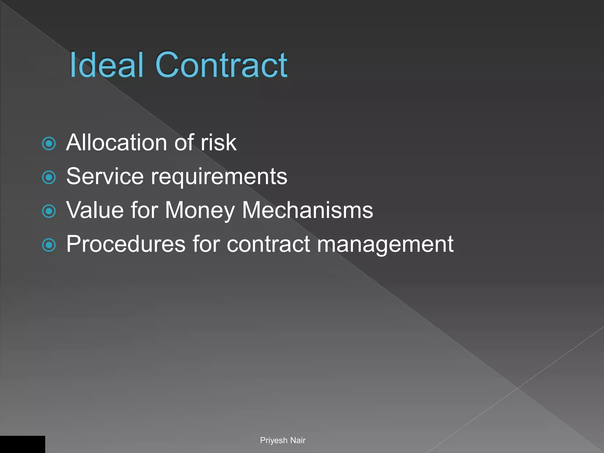 Overview to contract management | PPTX