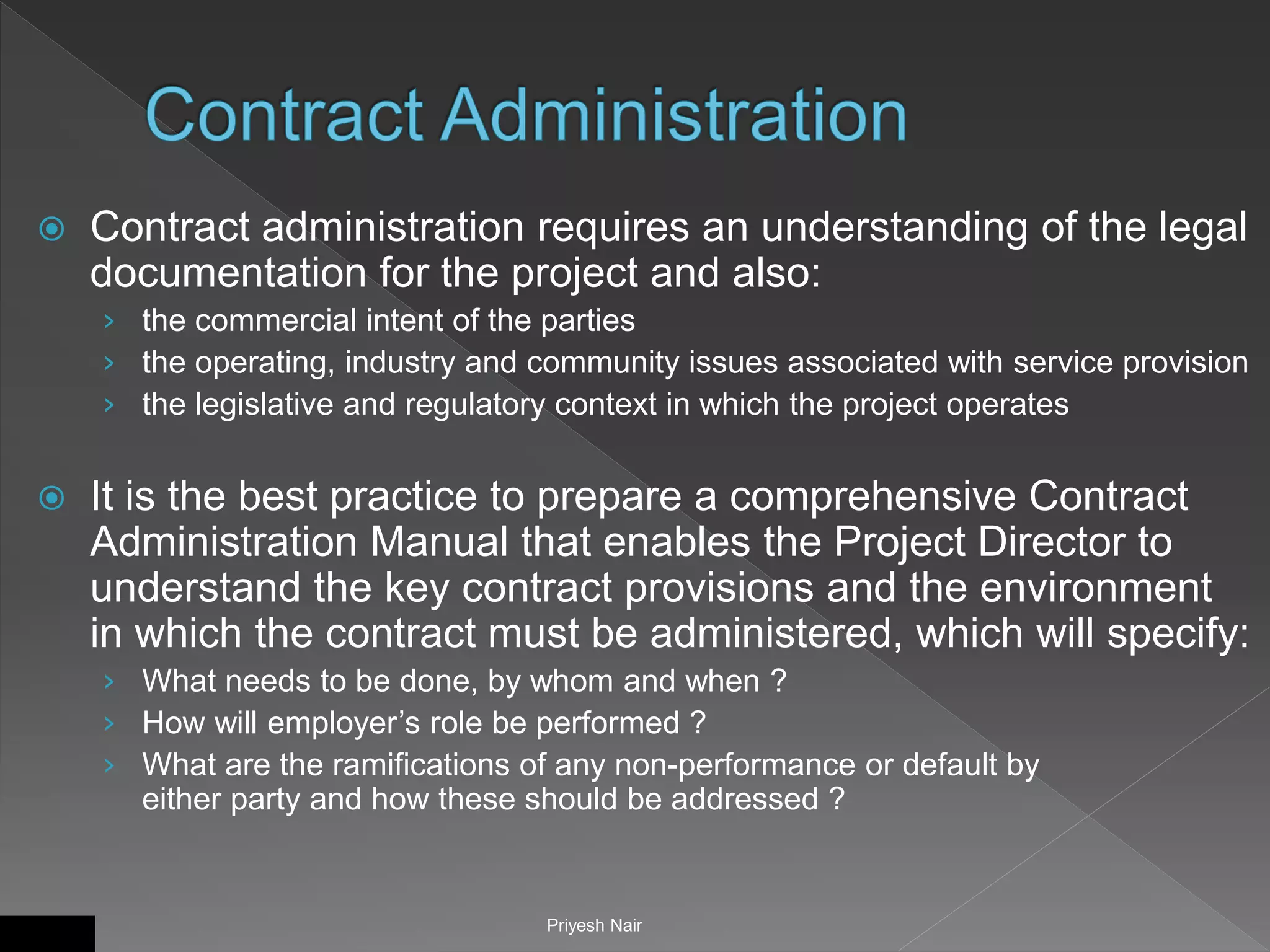 Overview to contract management | PPTX