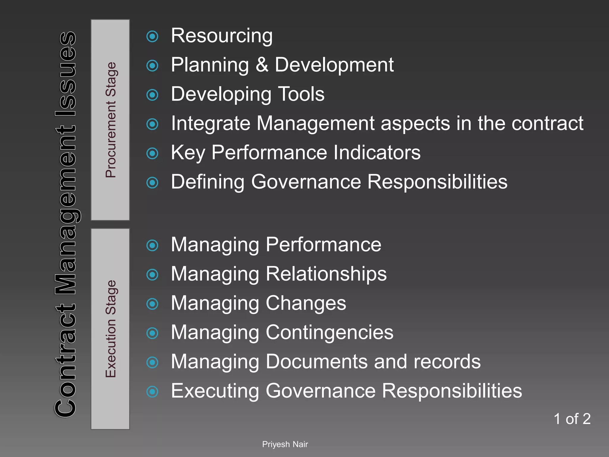 Overview to contract management | PPTX