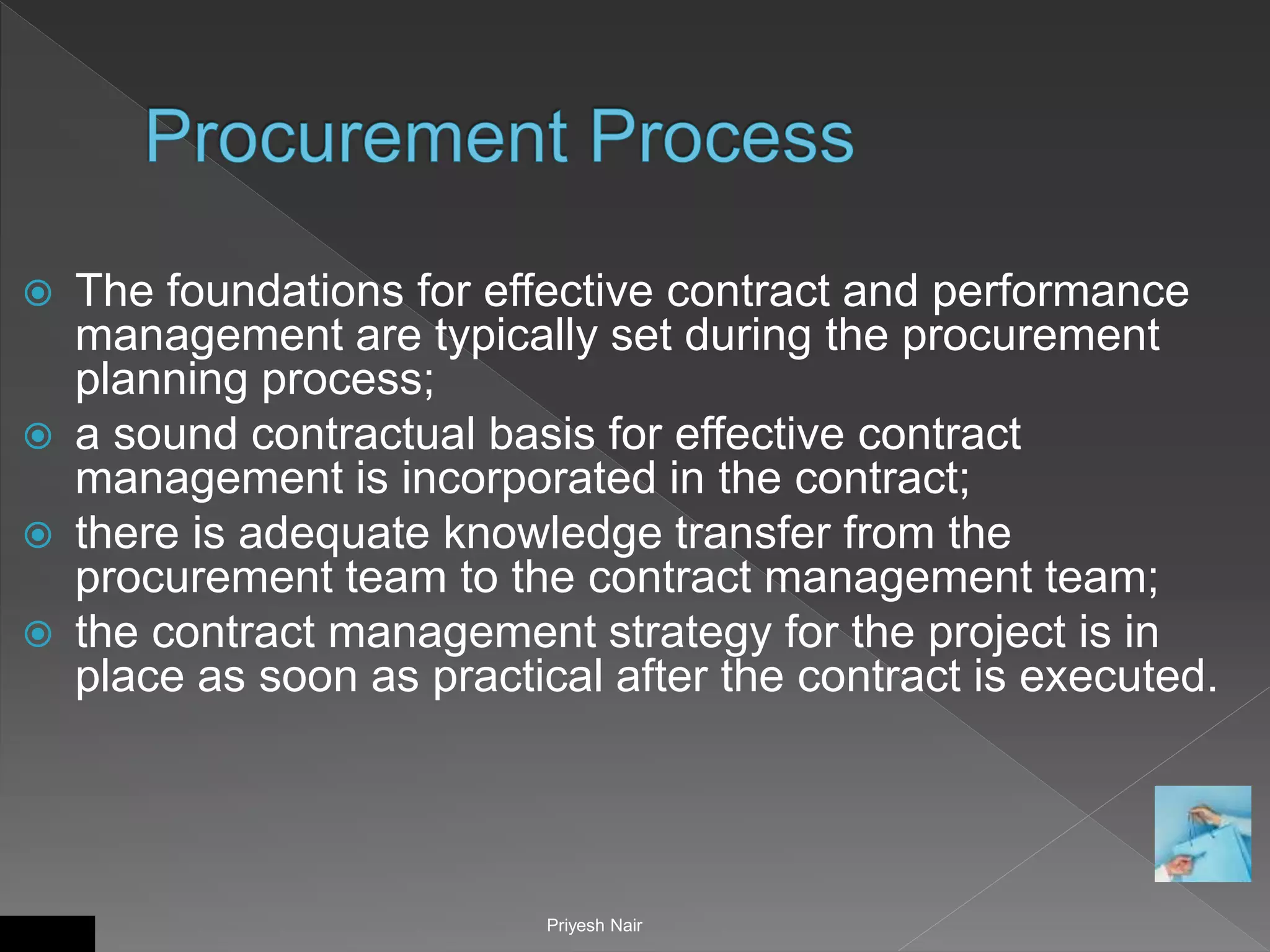 Overview to contract management | PPTX