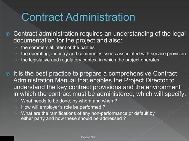 Overview to contract management | PPTX