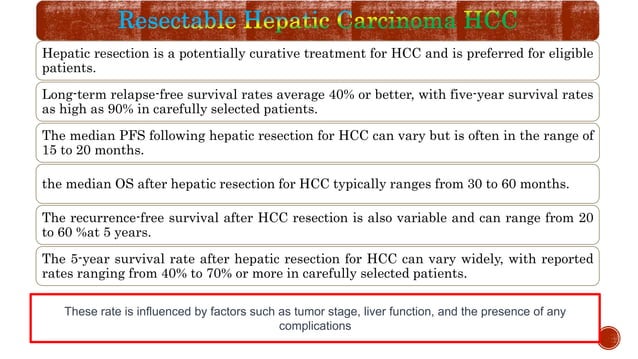 Hepatocellular Carcinoma(HCC): Treatment option | PPTX