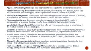Hepatocellular Carcinoma(HCC): Treatment option | PPTX