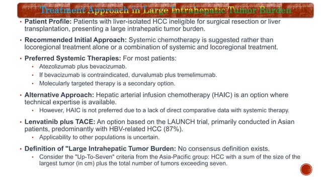 Hepatocellular Carcinoma(HCC): Treatment option | PPTX