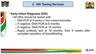Overview & Whats New _Kenya Treatment and Prevention Guidelines, 2022 ...