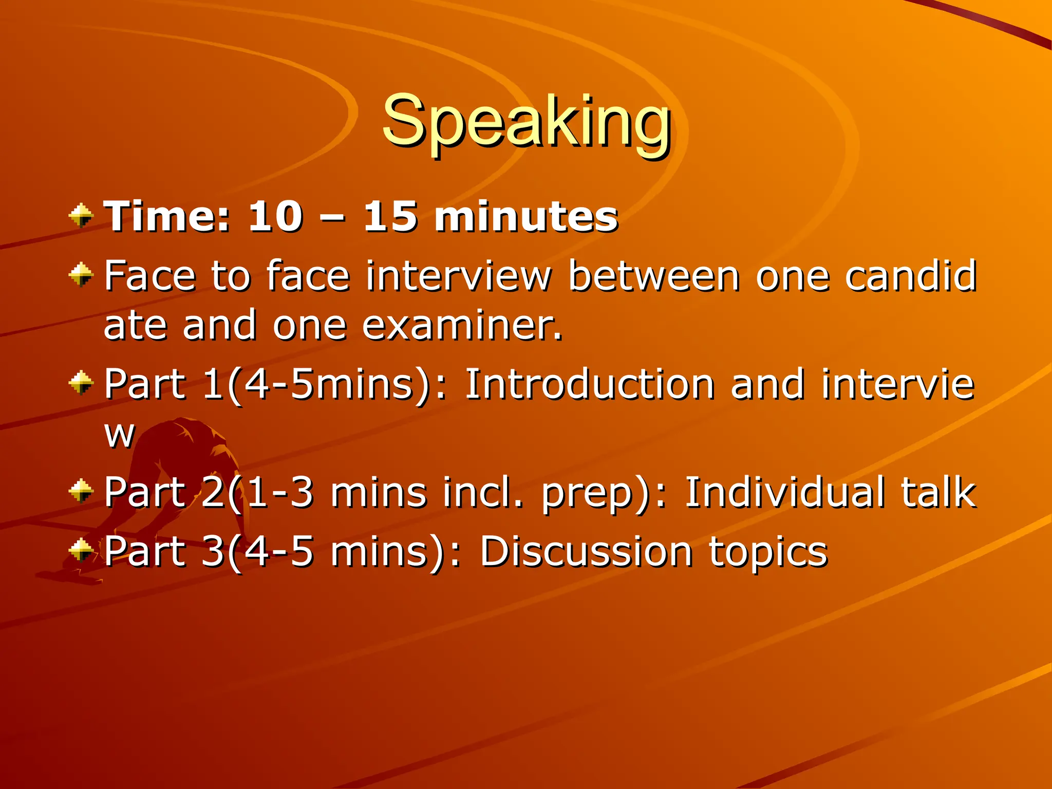 Overview workshop of Introduction to IELTS | PPT