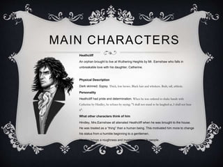 Overviewwutheringheights 120519094035-phpapp02 | PPT