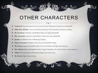 Wuthering Heights Overview | PPTX