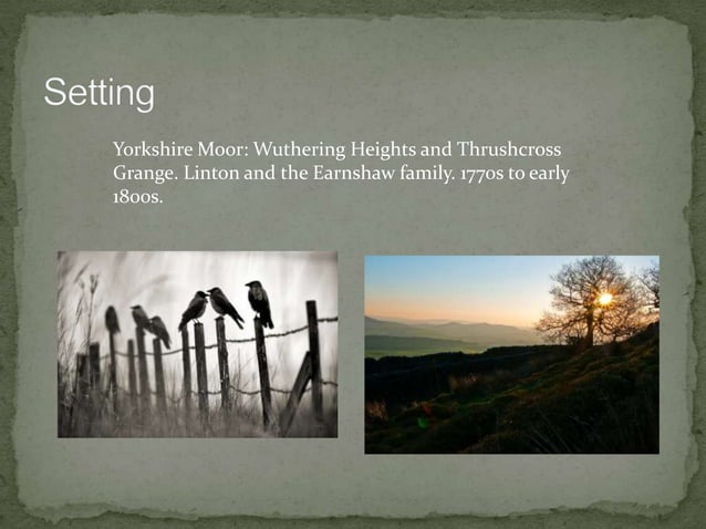 Wuthering Heights Overview | PPTX | Romance | Genres