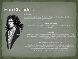 Wuthering Heights Overview | PPTX | Romance | Genres