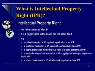 Overview on Intellectual Property Rights.ppt