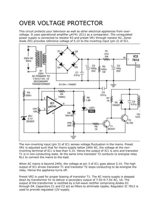Over voltage protector circuit | DOCX