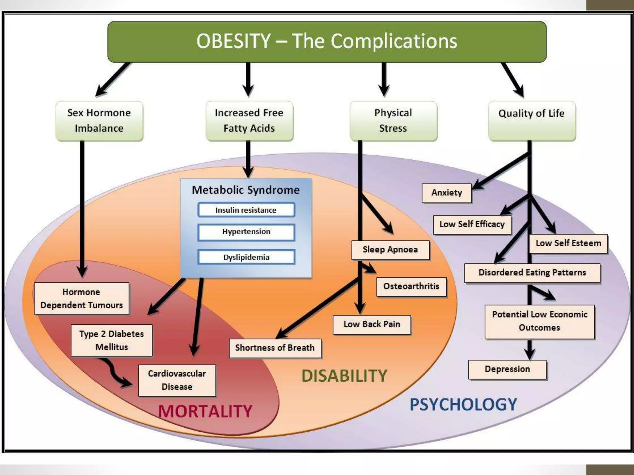 Overweight and obesity in adults health consequences | PPTX