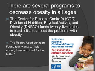 Overweightness and Obesity | PPT