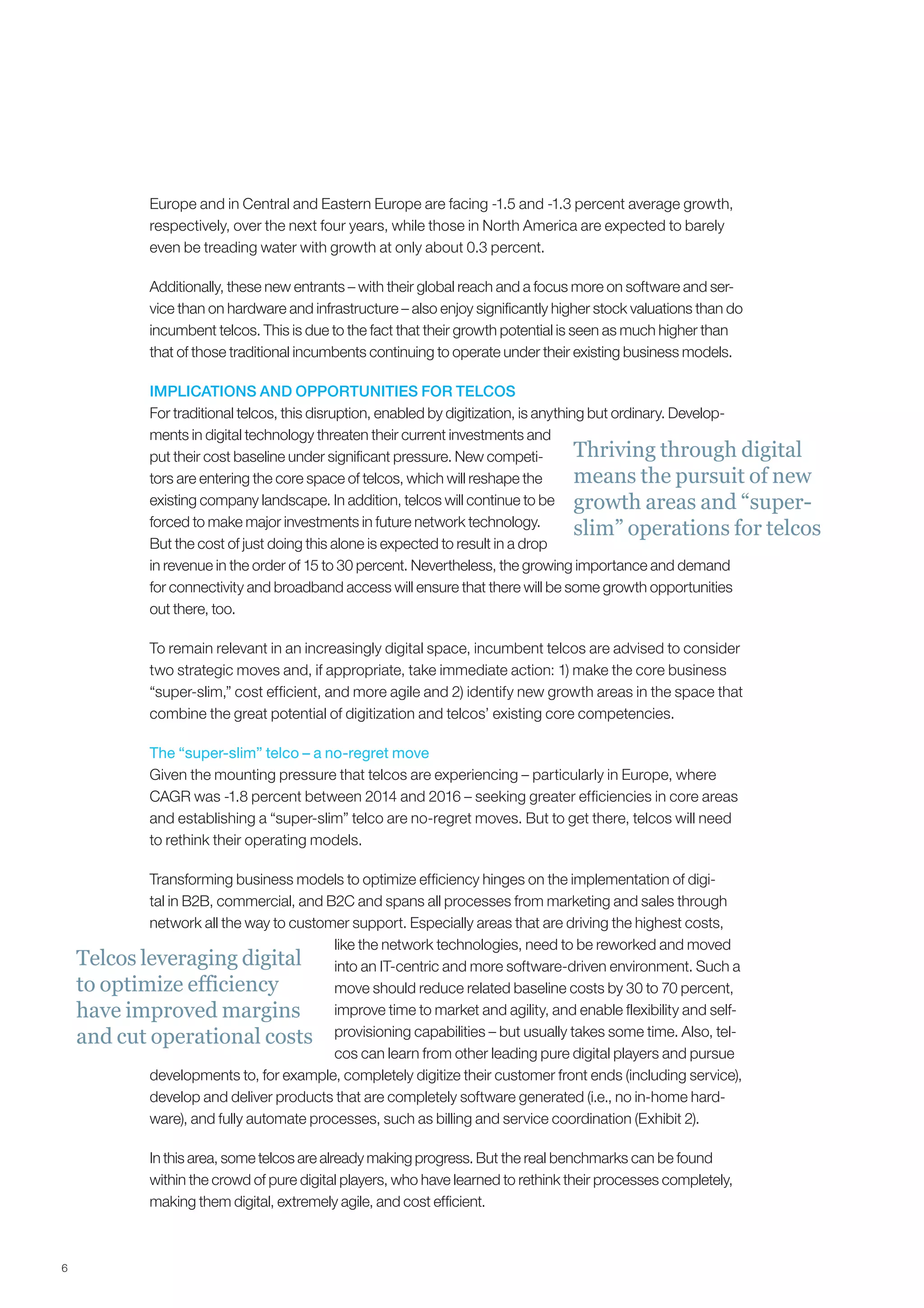 Overwhelming ott-telcos-growth-strategy-in-a-digital-world | PDF