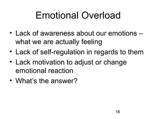 Overwhelm Or Overload? | PPT