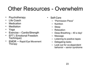 Overwhelm Or Overload? | PPT