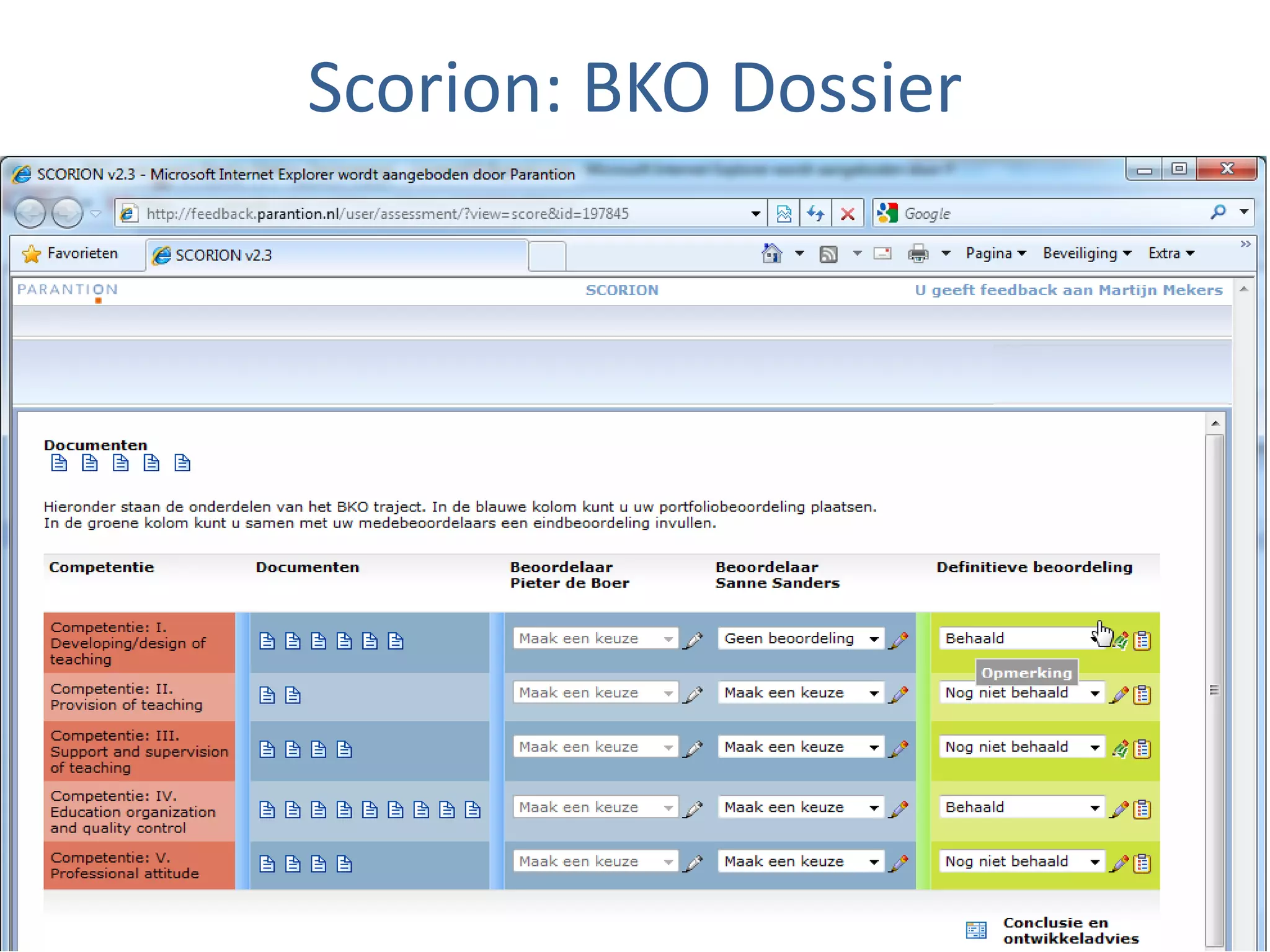 Overzicht scorion voorbeeldmodules screenshots | PDF | Educational ...