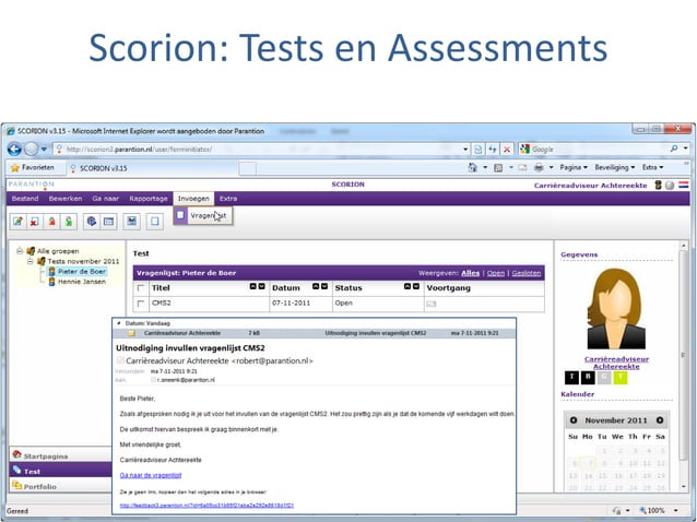 Overzicht scorion voorbeeldmodules screenshots | PDF | Educational ...