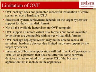 Open Virtualization Format - Detailed | PPT
