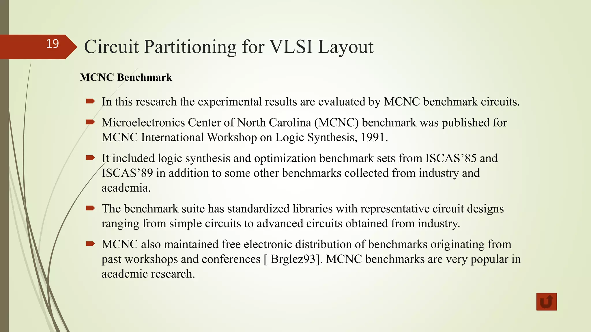 Circuit Partitioning for VLSI Layout presented by Oveis Dehghantanha | PPT Circuit Partitioning for VLSI Layout presented by Oveis Dehghantanha | PPT