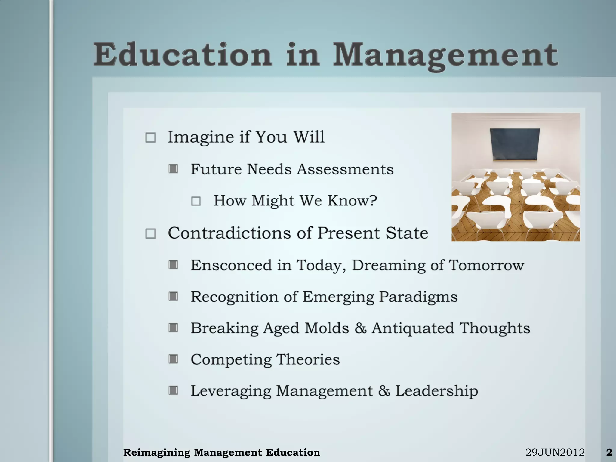 Reimaging Management Education for the Future | PPT