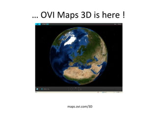 OVI Maps 3D | PPT