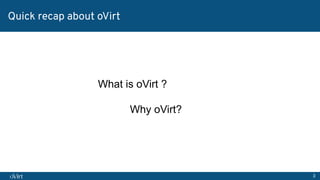 oVirt 4.3 highlights | PPT