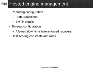 Ovirt and gluster_hyperconvergence_devconf-2016 | ODP