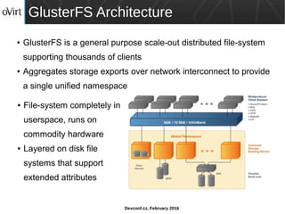 Ovirt and gluster_hyperconvergence_devconf-2016 | ODP