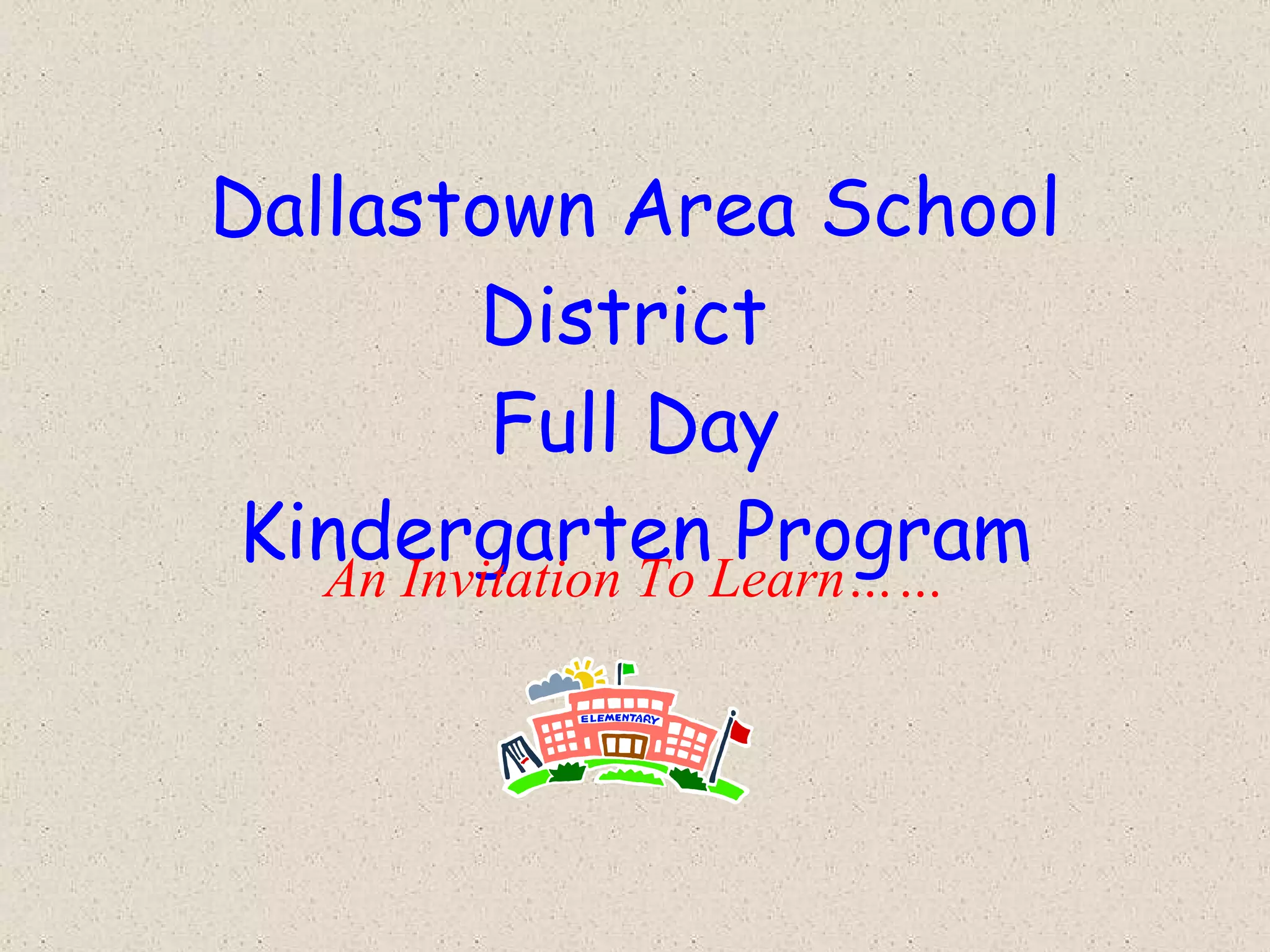 Ov kindergarten orientation powerpoint | PPT