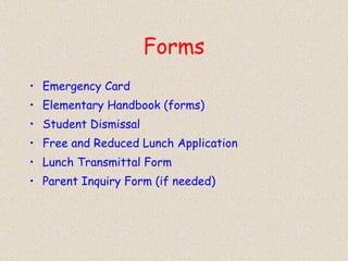 Ov kindergarten orientation powerpoint | PPT