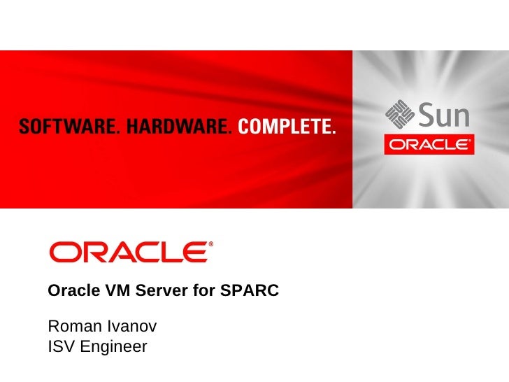 Oracle Vm