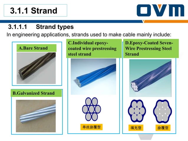 OVM250 Stay Cable System.ppt | Chemistry | Science