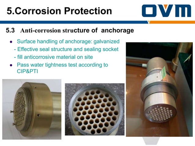OVM250 Stay Cable System.ppt | Chemistry | Science