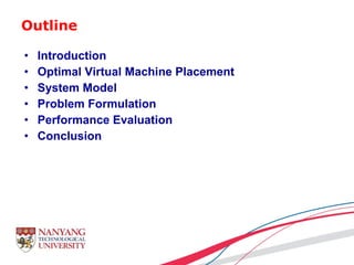 Optimal Virtual Machine Placement across Multiple Cloud Providers | PPT ...
