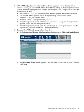 Ovms ops manager_admin | PDF | Operating Systems | Computer Software and Applications