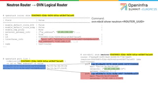 OpenInfra Europe 2025: OVN traffic flow & Troubleshooting | PDF