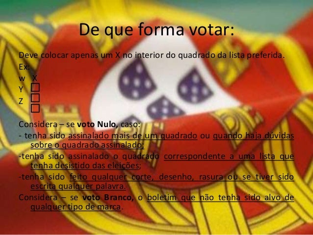 O voto