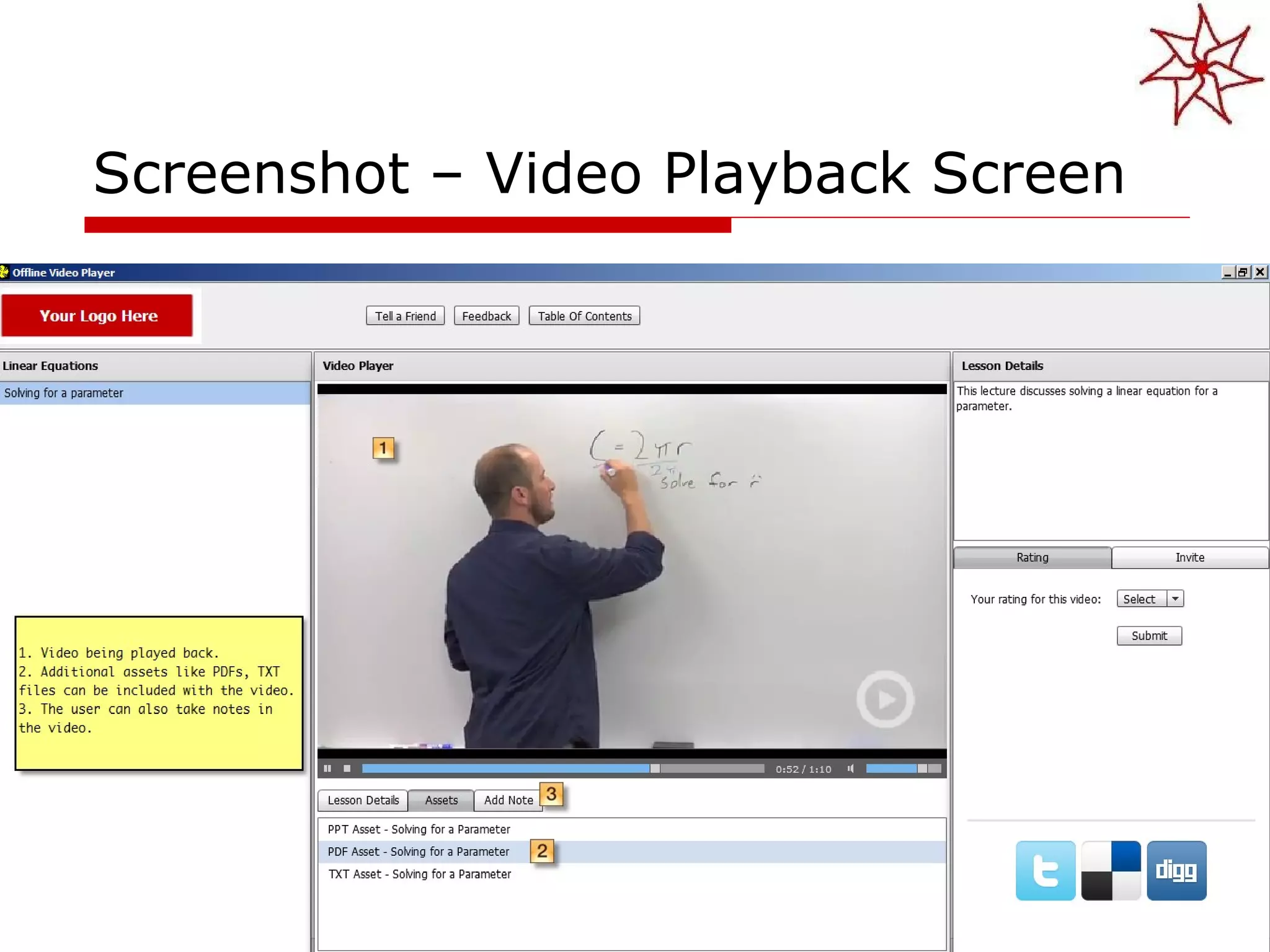 Offline Video Player - Introduction | PPT