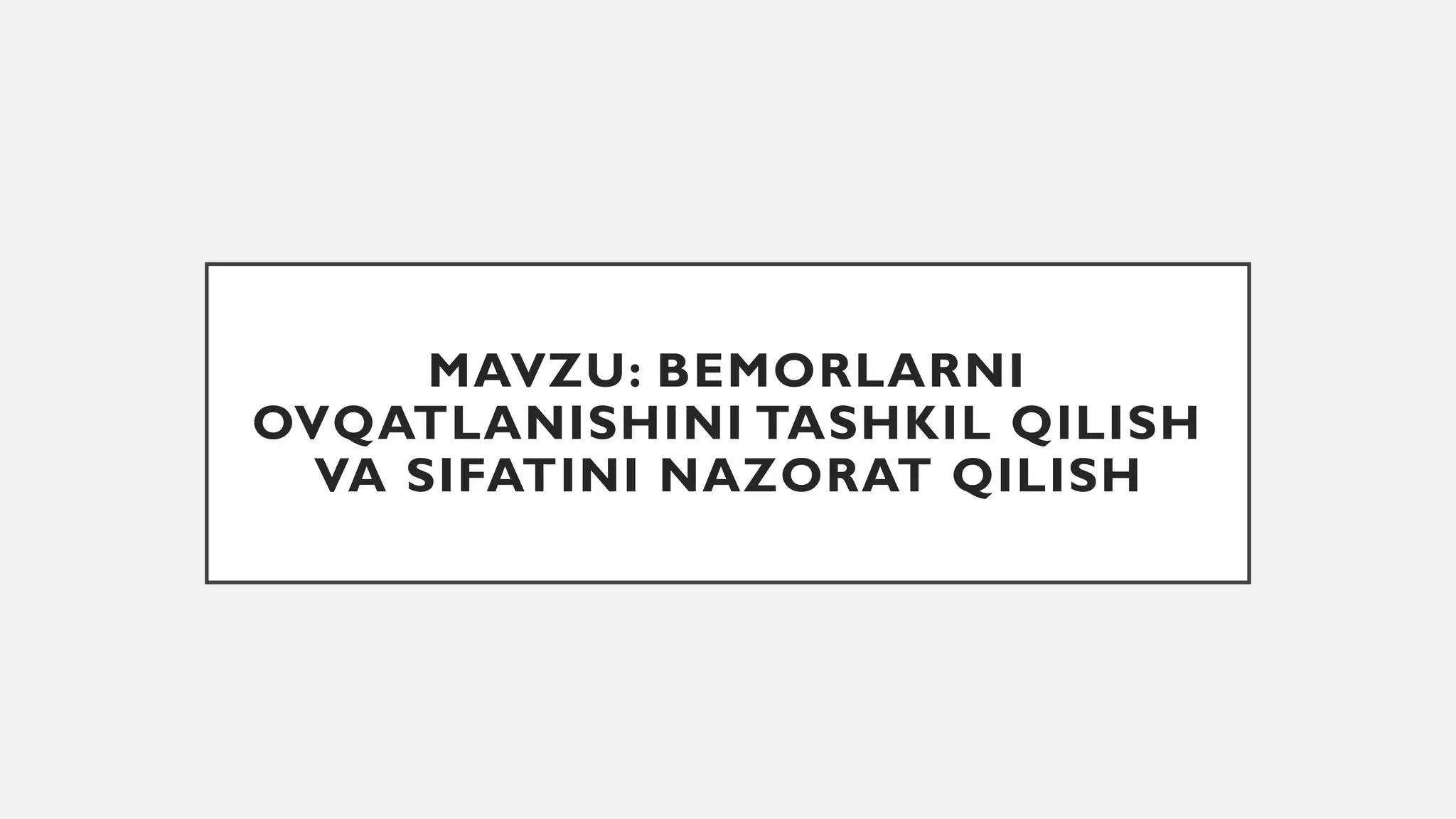 Ovqatlanish tashkil qilish.va uning.pptx