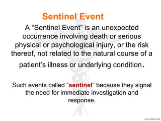 Occurrence variance report | PPT