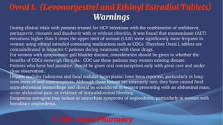Ovral L (Levonorgestrel and Ethinyl Estradiol Tablets) | PDF