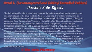 Ovral L (Levonorgestrel and Ethinyl Estradiol Tablets) | PDF