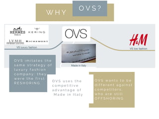 OVS Spa - A case of reshoring | PDF