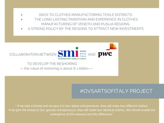 OVS Spa - A case of reshoring | PPT