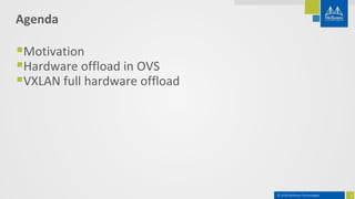Ovs dpdk hwoffload way to full offload | PPTX